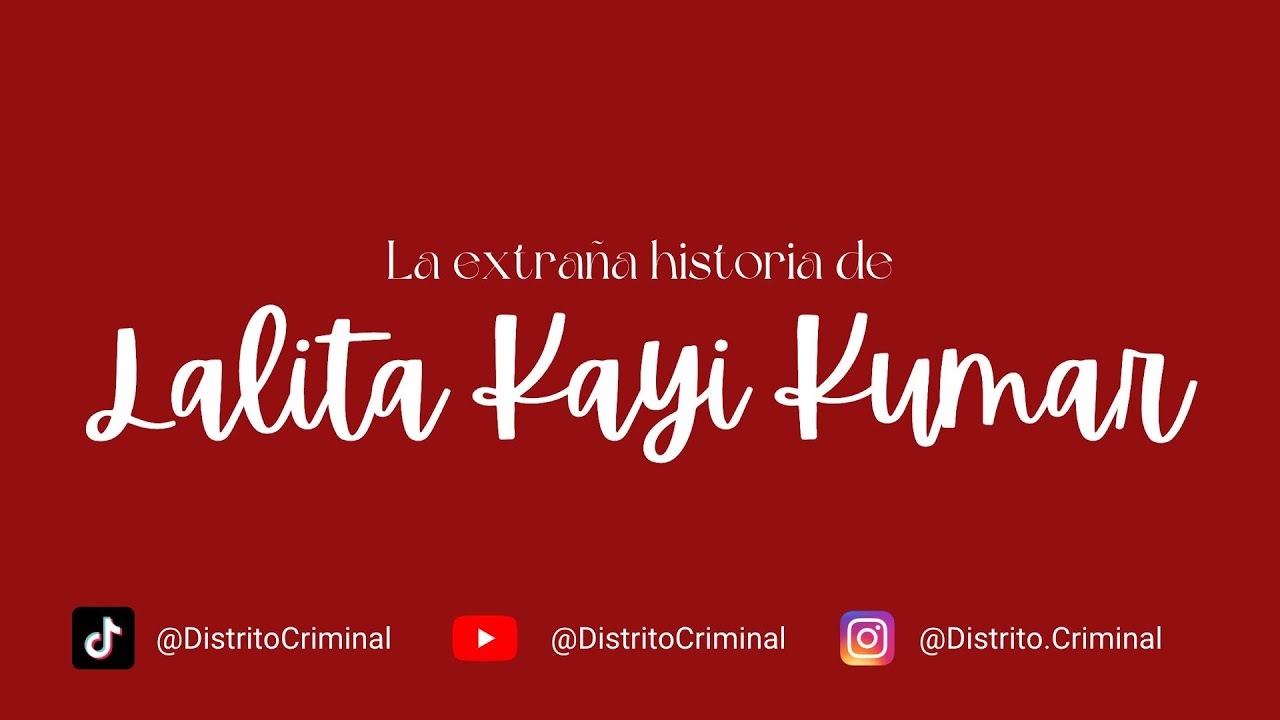 ¿40 días atada a un árbol? El caso de Lalita Kayi Kumar | True Crime ...
