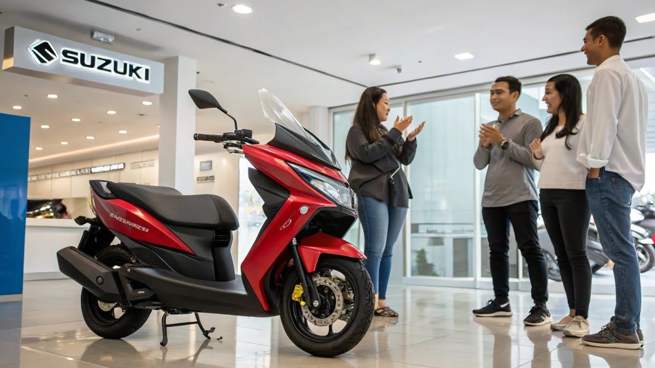 "NEW 2025 Suzuki Burgman 180 -finally launched!!! - YouTube