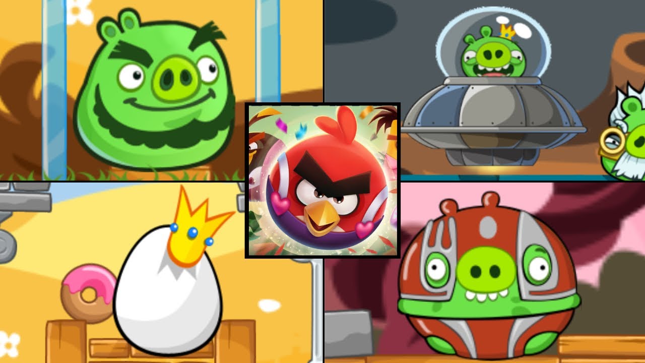 Angry Birds Maker Power Trouble - All Bosses (Luta dos Bosses) 1080P 60 ...