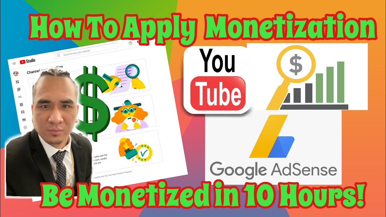 HOW TO APPLY YOUTUBE MONETIZATION & GOOGLE ADSENCE (New Process 2021 ...