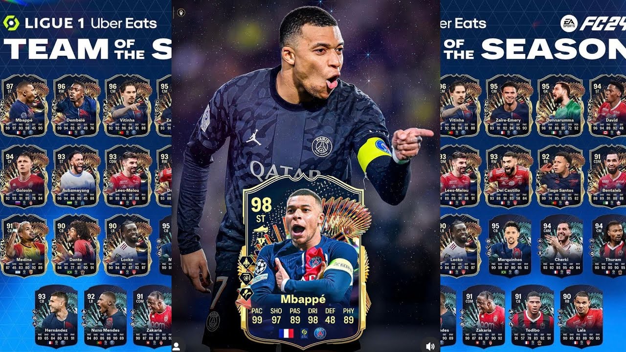 FC24 DÉBUT TOTS LIGUE 1 J'OUVRE 300 CHOIX JOUEURS PACKS EN BOUTIQUE J ...