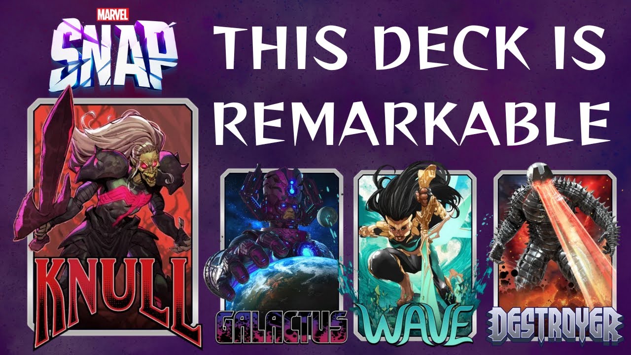 Devour the Cosmos – Knull & Galactus | Marvel Snap Gameplay October ...