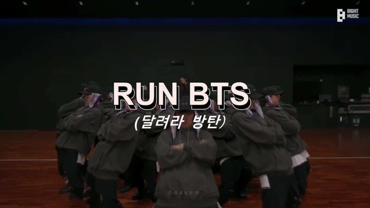 BTS - Run BTS (달려라 방탄) (Sub. Español) [Dance Practice] - YouTube