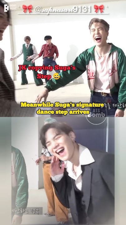 JK & jimin copying Suga's Step 😅😂#bts #btsshorts#kpop#jimin#jungkook #suga #shorts#trending# ...