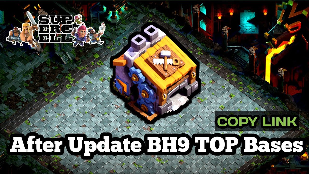 After Update Best Bh9 Base With Link 2022 | Bh9 Trophy Base | Bh9 New ...