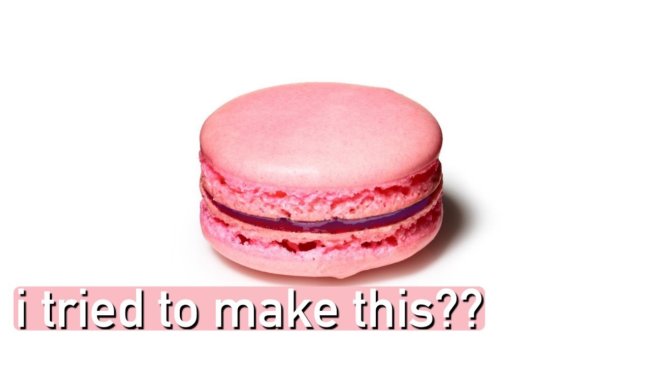 bake macarons with me! (FAIL) - YouTube