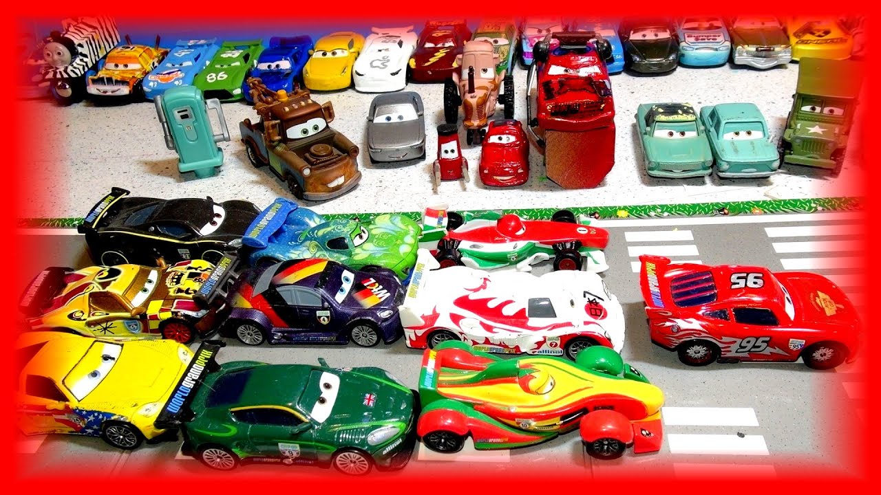 Pixar Cars Chick Hicks in Disguise as Crew Chief tries to Take Down ...