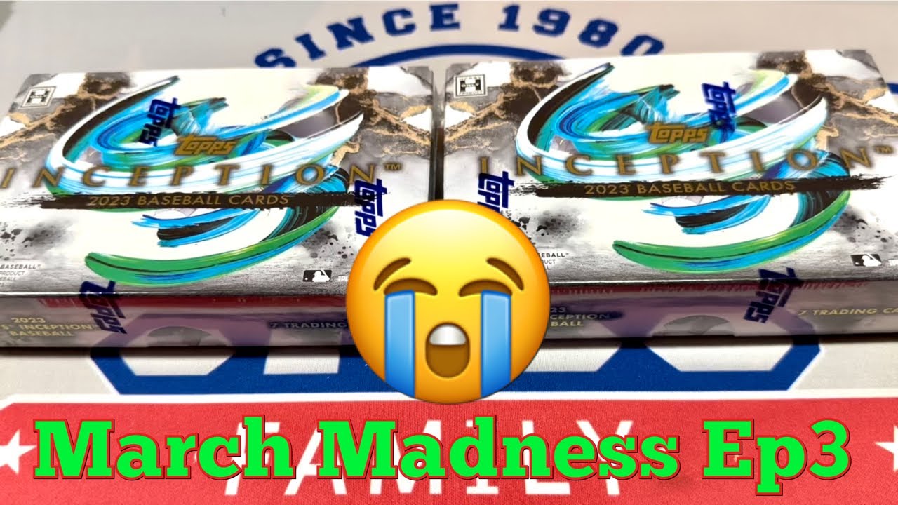 MARCH SADNESS? 2023 INCEPTION BOXES (March Madness) - YouTube