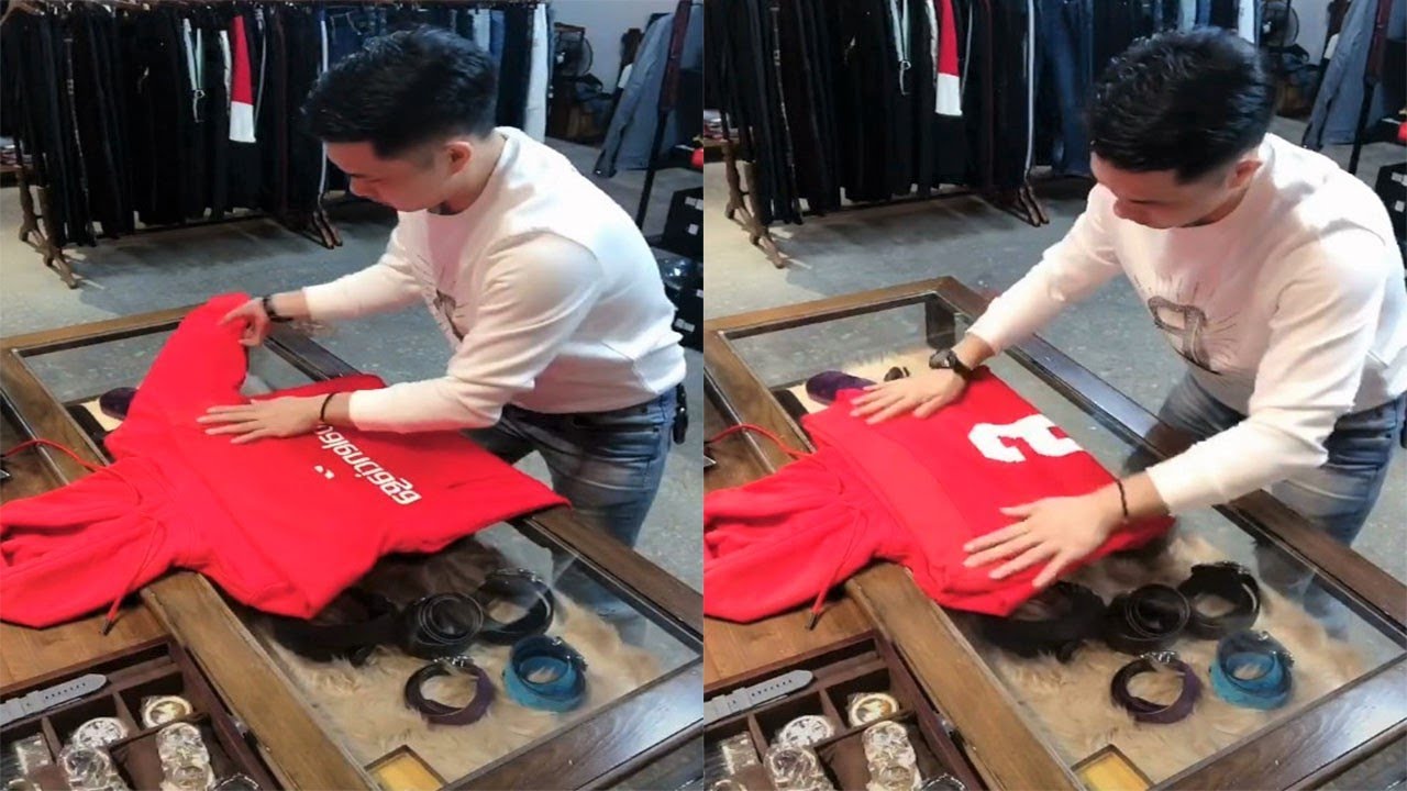 17 SPACE-SAVING CLOTHES FOLDING IDEAS - YouTube