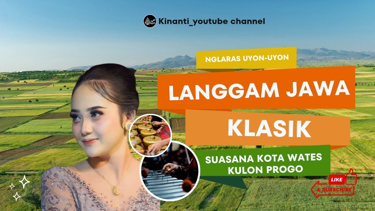 Suasana kota wates kulon progo||uyon uyon jawa klasik - YouTube