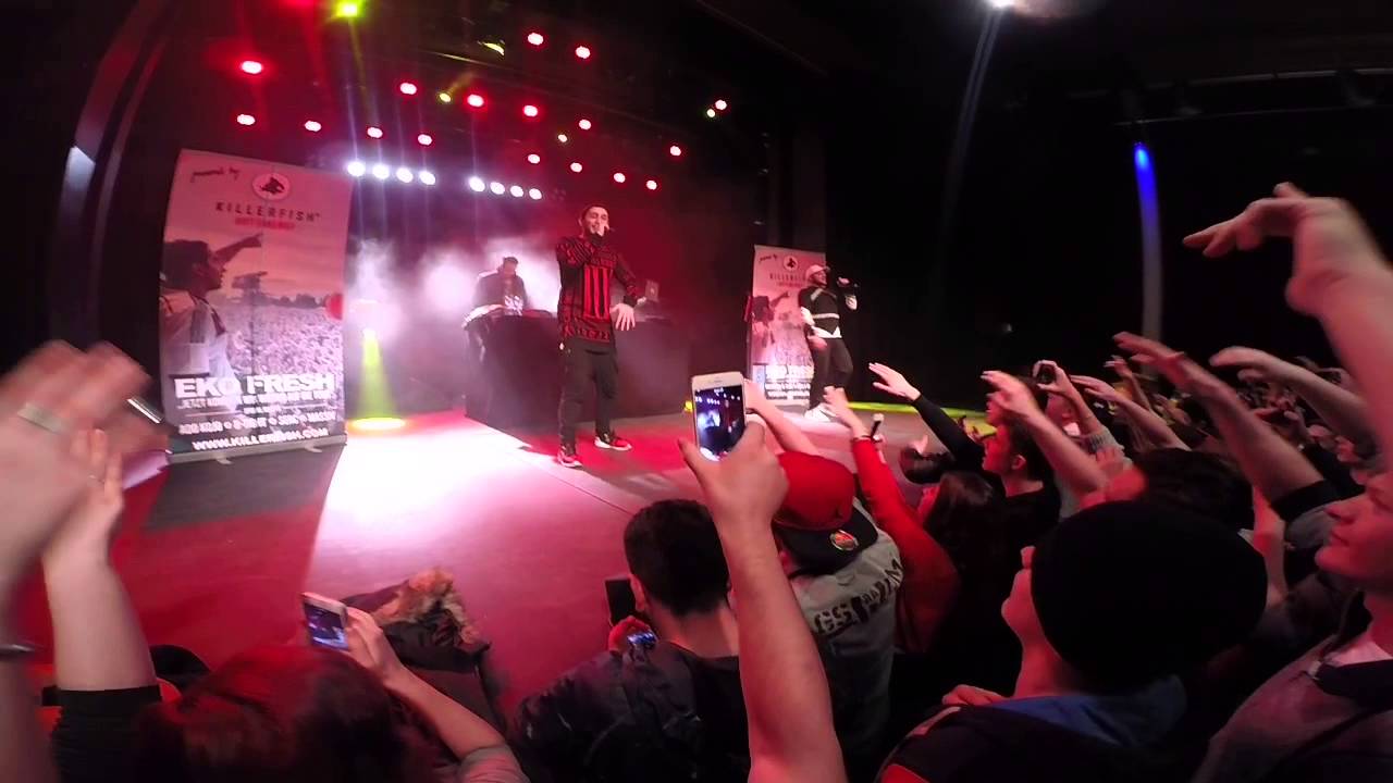 German Dream- Eko Fresh Tour 2015 |Live (GoPro) - YouTube