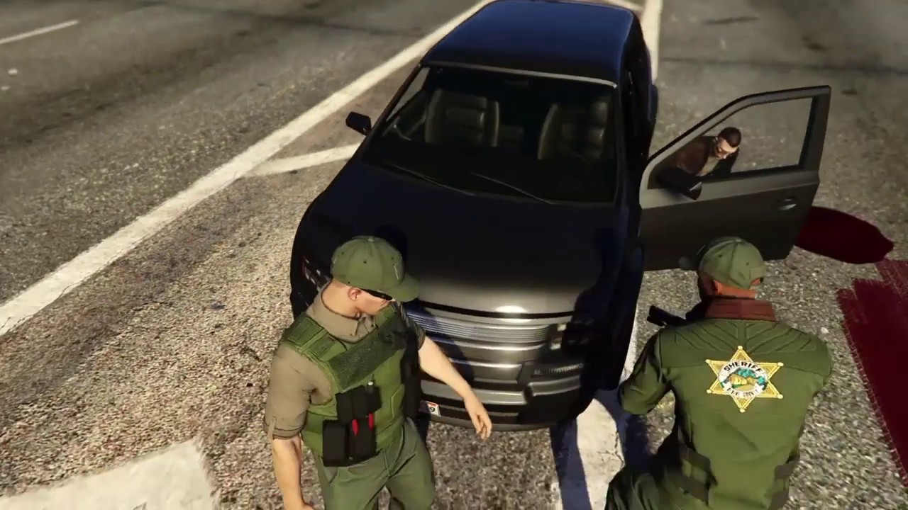 BLUE OCEAN ROLEPLAY EP1 (I shoot a cop?) - YouTube