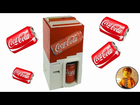 Lego Coca Cola Vending Machine --NXT-- - YouTube
