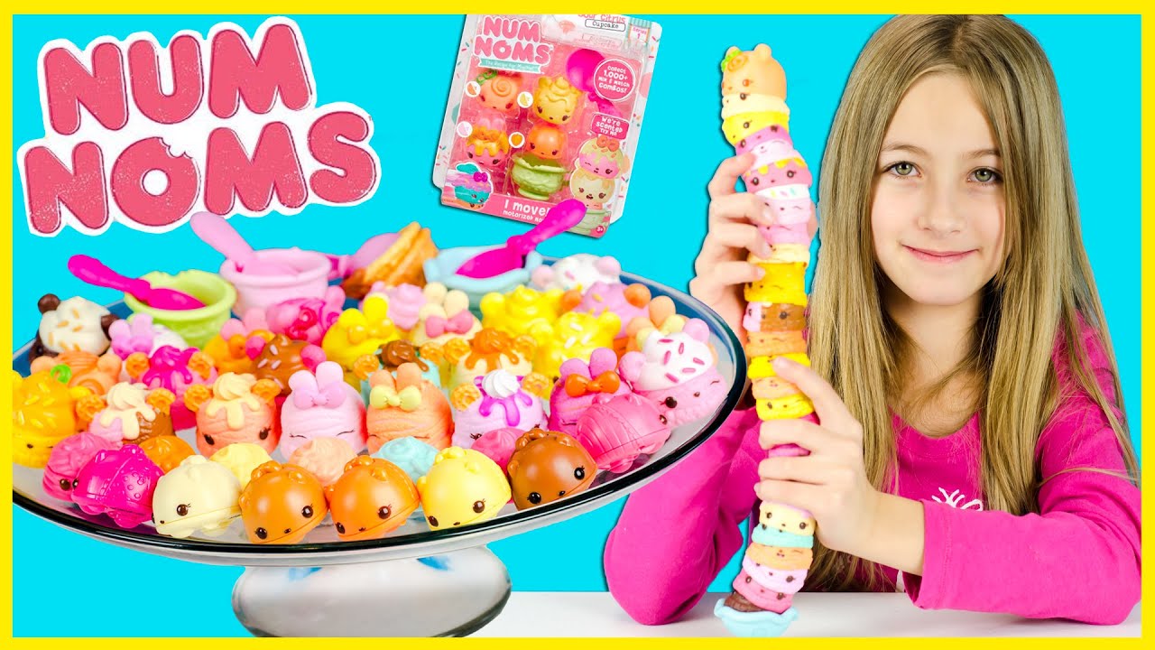 NUM NOMS COLLECTION, CUPCAKE & ICE CREAM PLAYSETS, CUTE SCENTED TOYS ...