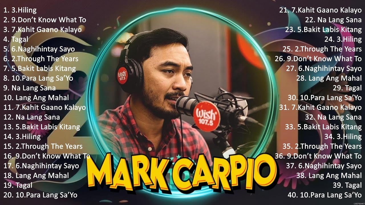 Mark Carpio Nonstop Love Songs - Mark Carpio Greatest Hits Full ...