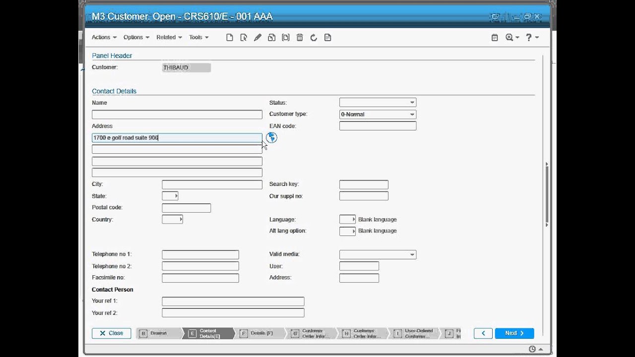Address Validation for M3 - Examples - YouTube