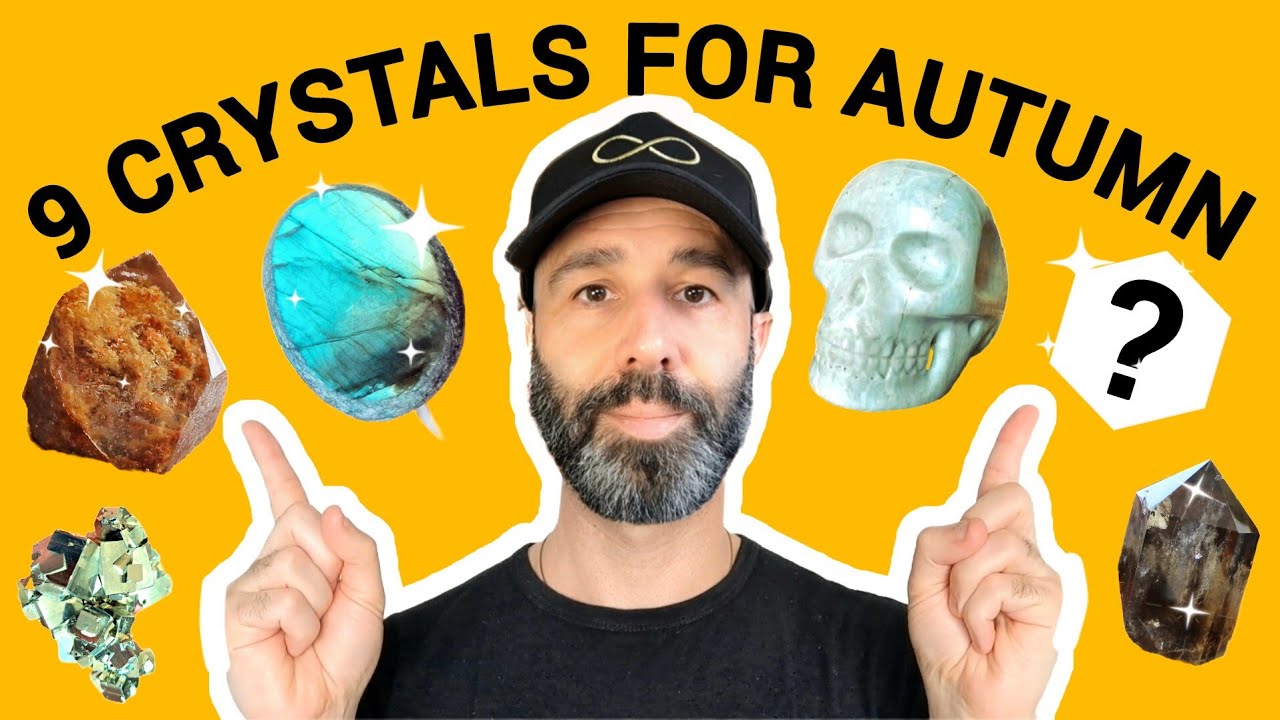 9 MAGICAL Crystals For AUTUMN / FALL🎃 Season & Autumn Equinox Altar ...