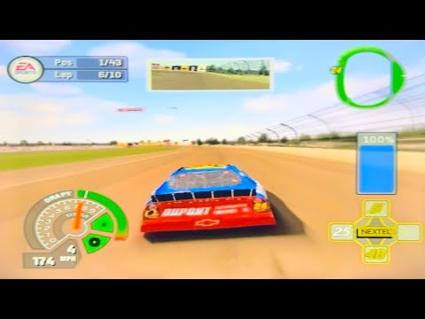 Nascar 07 (PS2) Race at Chicagoland with Jeff Gordon - YouTube