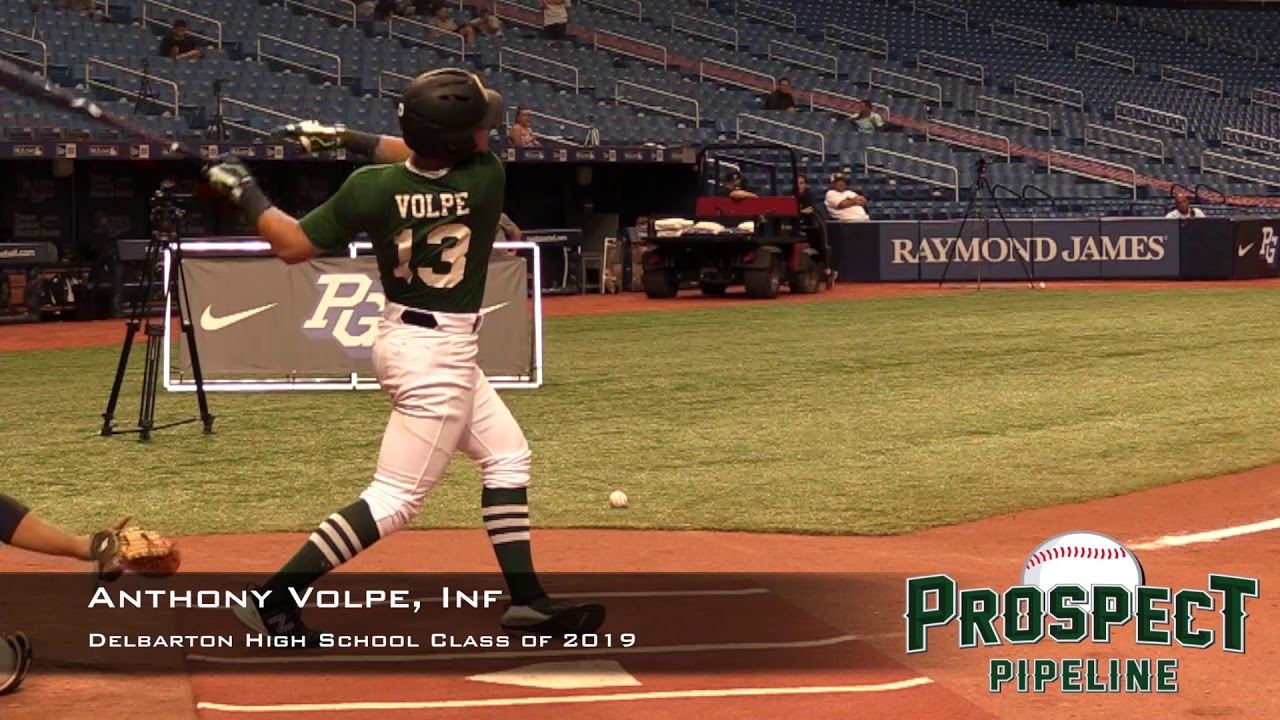 Anthony Volpe Prospect Video, Inf, Delbarton High School Class of 2019 ...