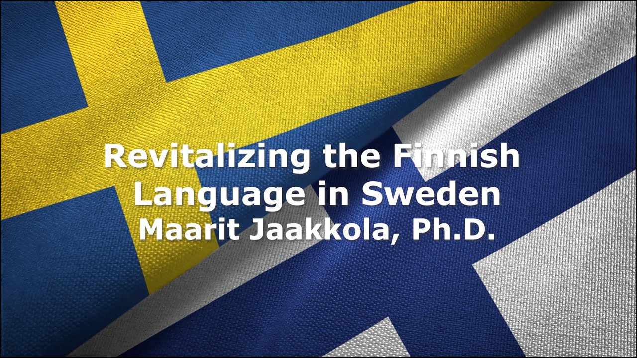 Revitalisation of the Finnish language in Sweden: Formal, enacted and ...