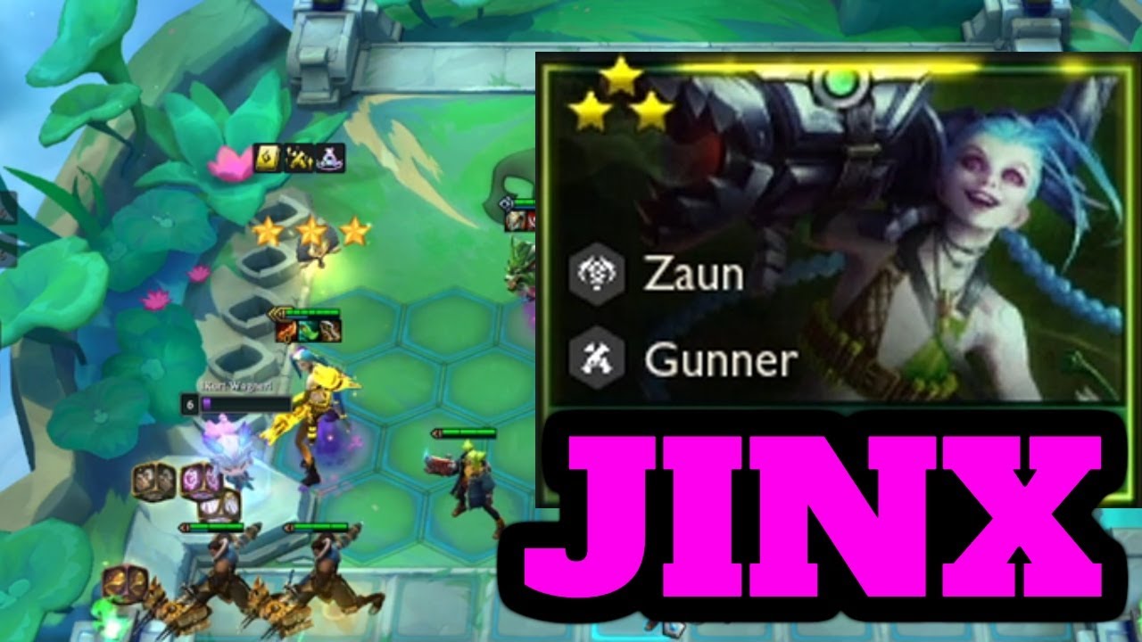 JINX 3 ⭐⭐⭐ / #tft SET 9 / Teamfight Tactics - YouTube