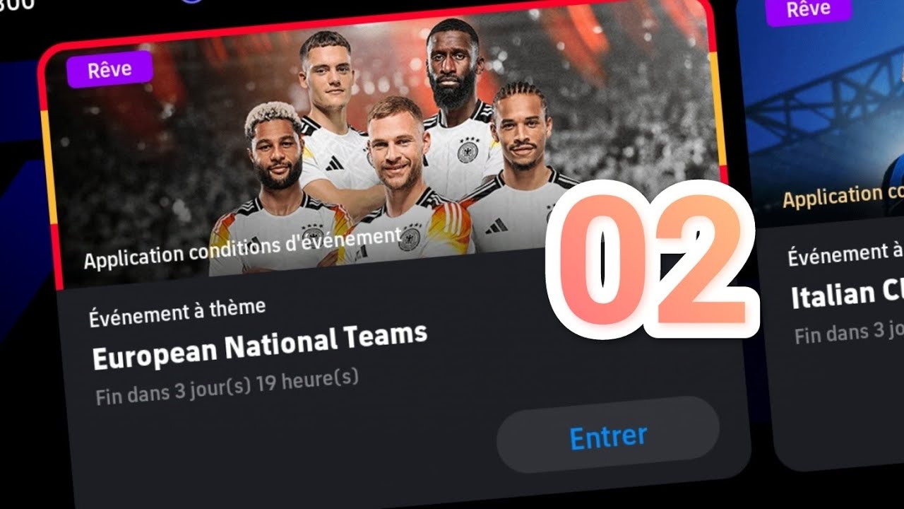 efootball 2025 mobile European National Teams 02 - YouTube