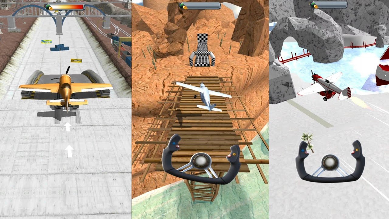 Crazy Plane Landing - Gameplay Part 3 - Andriod Gameplay - Plane Game ...