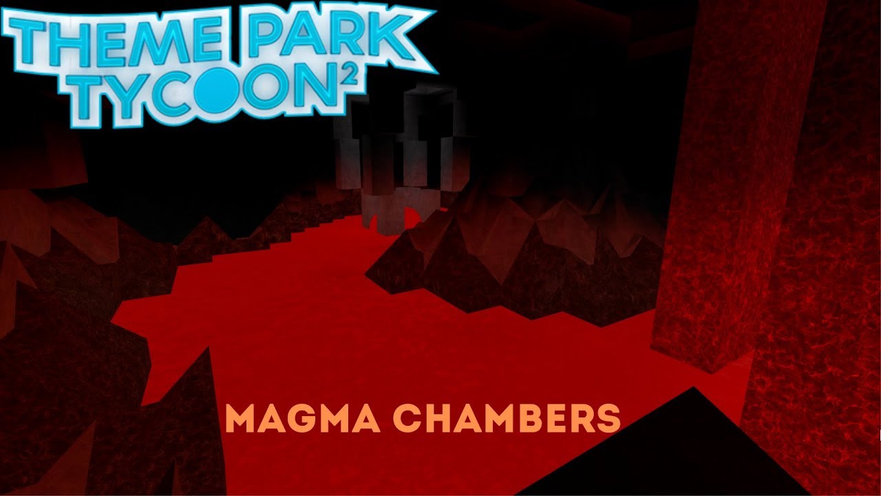 Roblox Theme Park Tycoon 2 | Magma Chambers Time-lapse - YouTube