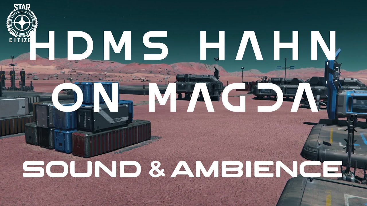 Star Citizen Sci-Fi Space Ambience & Peaceful Sounds | Hurston Magda HDMS Hahn | 5+ Hours - YouTube