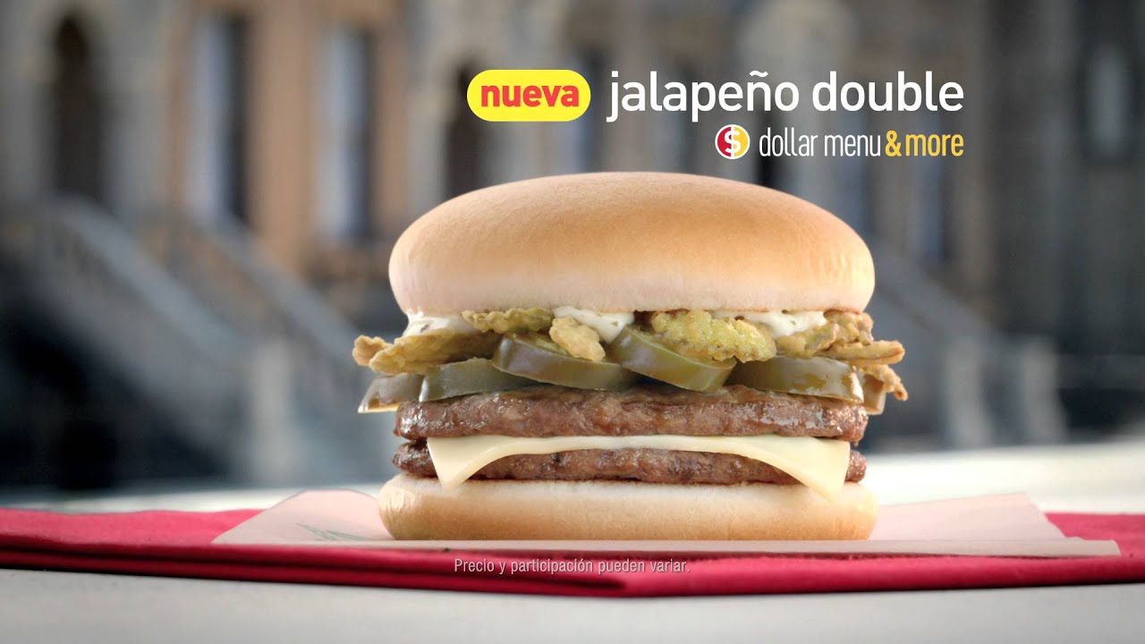 McDonalds "Jalapeño Double" Ad, 15 Second - Filmed with the Graphlite ...