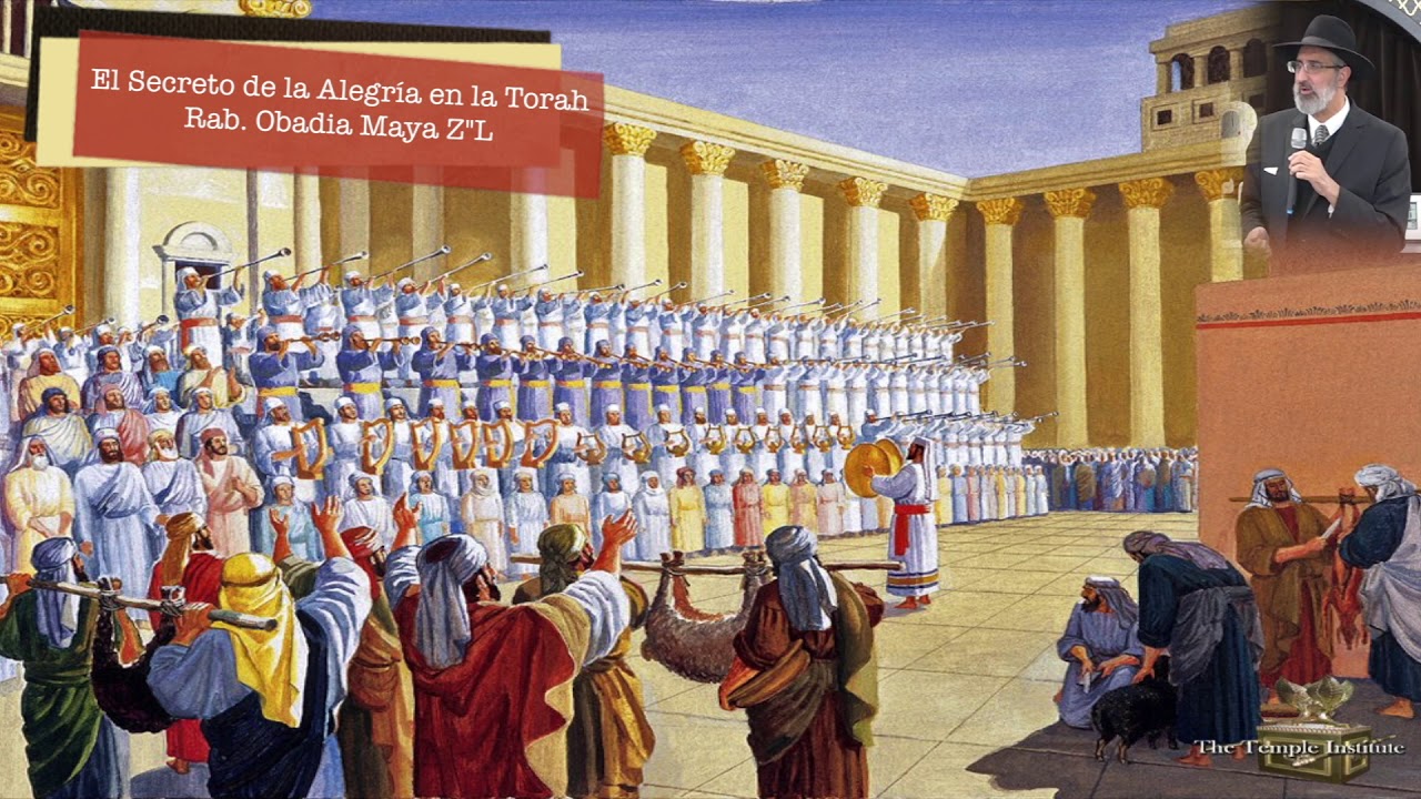 El Secreto de la Alegría en la Torah. Rab. Obadia Maya Z"L - YouTube