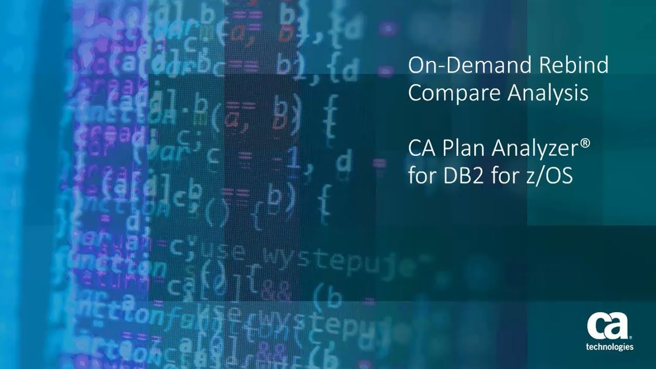 CA Plan Analyzer Virtual Index RCA - YouTube