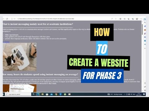 Grade 12 CAT Phase 3 Website Demonstration (Tips & Tricks) - YouTube