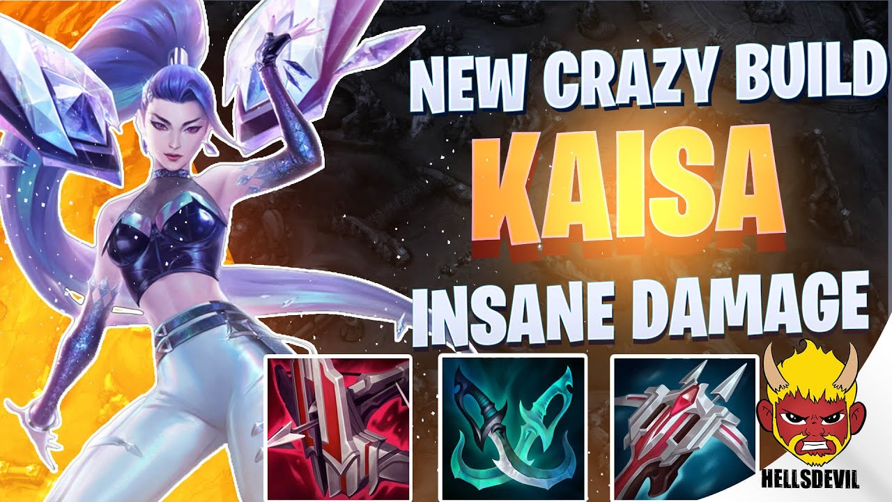 WILD RIFT | *NEW* CRAZY KAISA BUILD (INSANE DAMAGE) | Challenger KaISA ...
