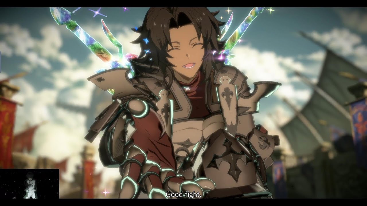 GBVSR S+ ranked Set Solodripp (Lancelot) vs John_Granblue (Anre) - YouTube