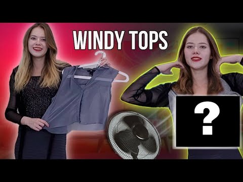 Interesting fitting of Windy tops and Shop with me - YouTube