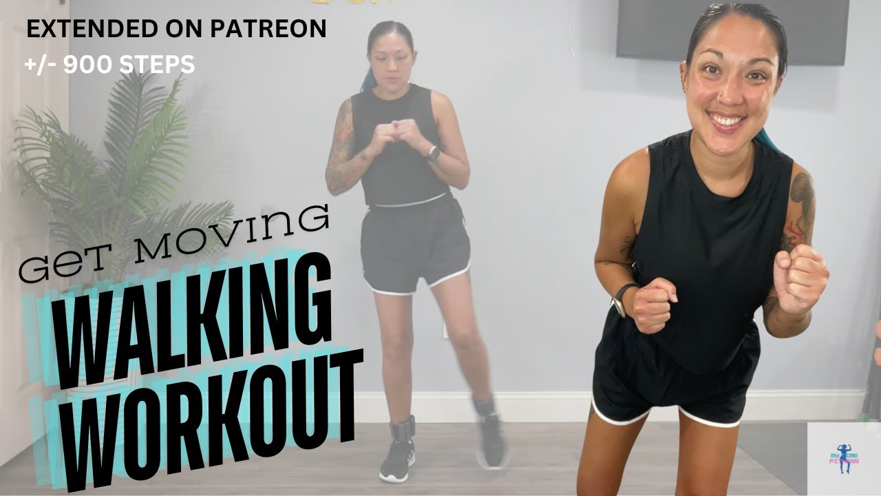 GET MOVING Walking Workout - 10 Minutes | Low Impact Step Routine ...