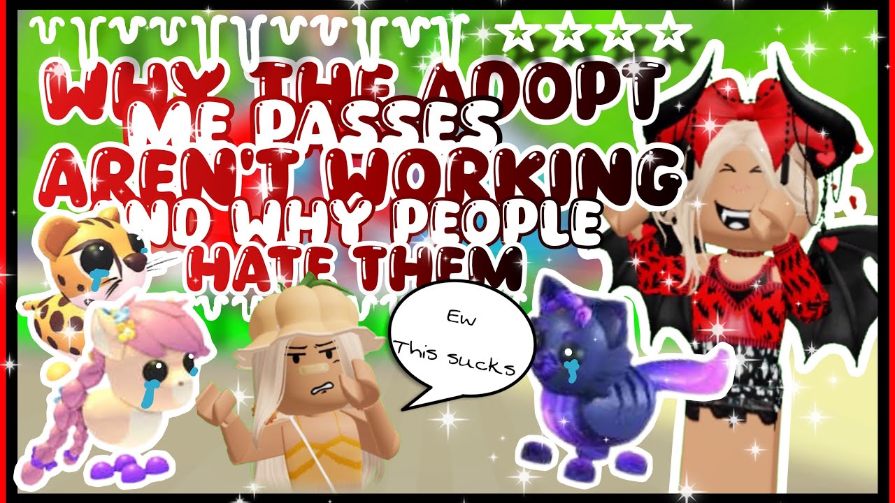‼️😱Why people HATE the PASSES in ADOPT ME😱‼️#preppy #preppyadoptme # ...