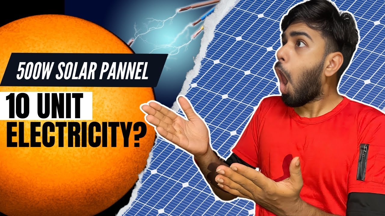 500w Solar System Full Detail | Solar System A to z Information - YouTube