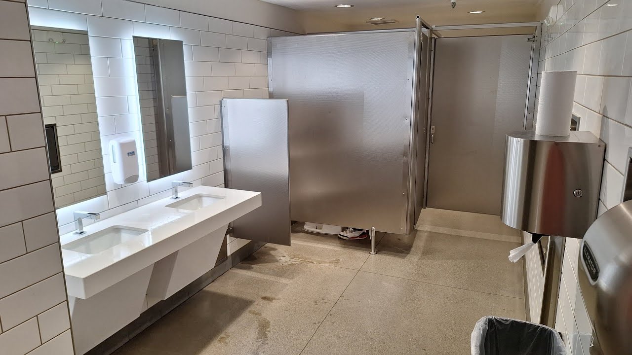 Walmart Men's Restroom - YouTube