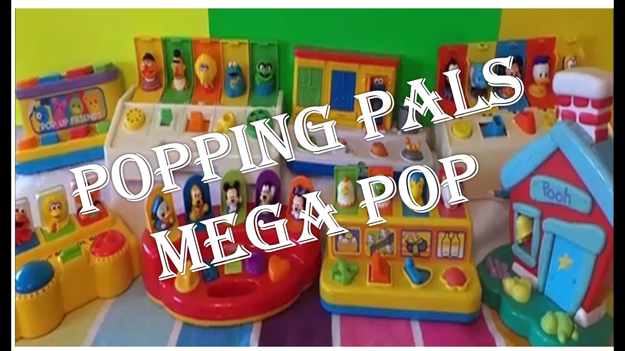 Biggest POPPING PALS TOY COLLECTION: Mickey and Minnie Mouse + Sesame ...