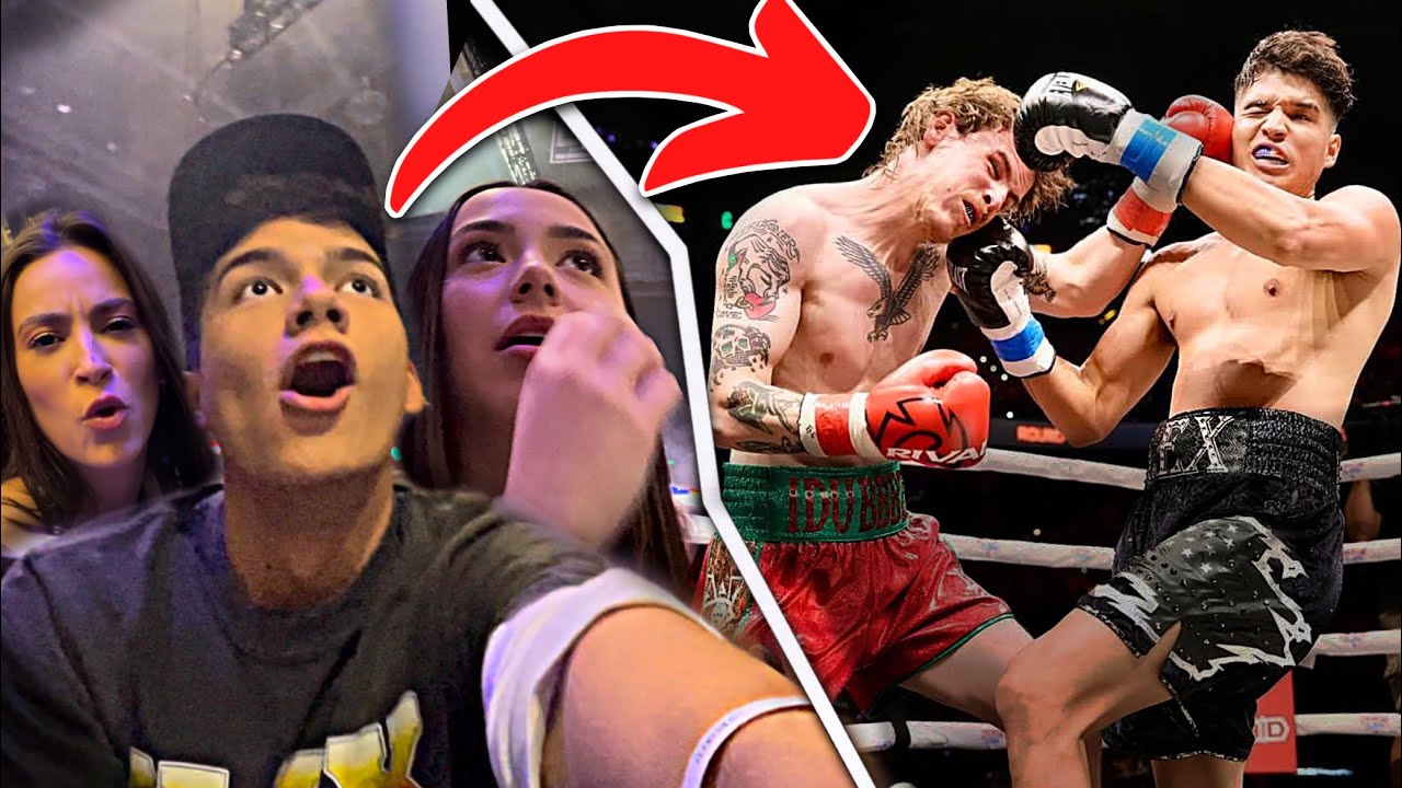Attending My First Boxing Match - YouTube