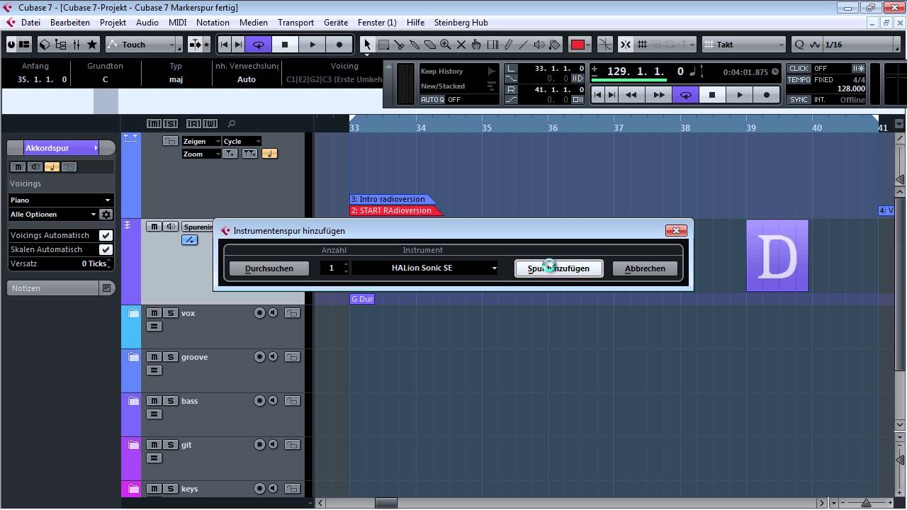 Pop-Songs komponieren Tutorial: Die Festlegung über die Akkordfolge ...