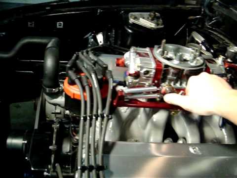 Fox body coupe 351w victor Jr heads quick fuel - YouTube
