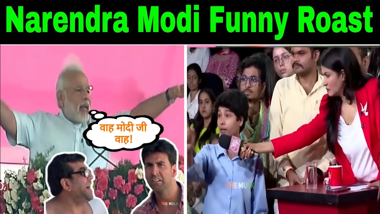 Narendra Modi Fumble Exposed! godi media roast🔥pm modi in debate |bjp ...