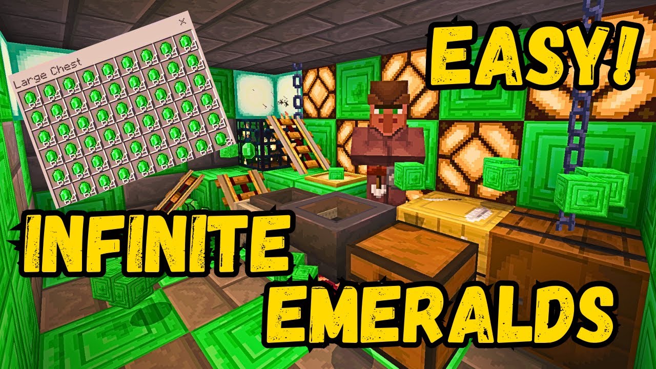 *EASY* Unlimited Emeralds Method In Minecraft 1.20+ #minecraft - YouTube