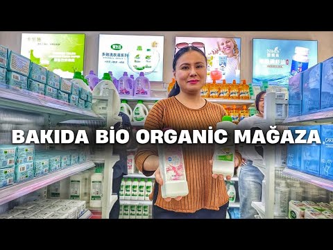 Bakıda  Orqanik Bio Marketdə Alış-Veriş | Təbii Məhsullar və Kosmetika #baku #trend