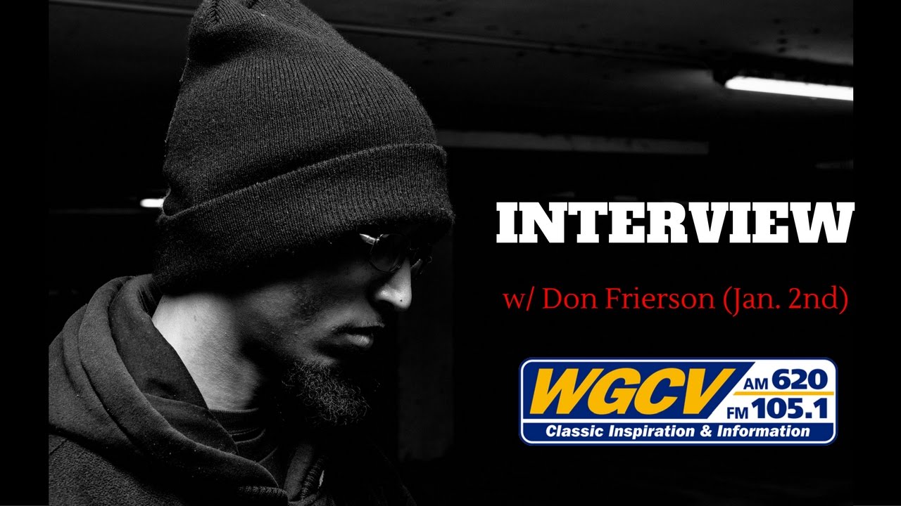 WGCV620AM Interview with Don Frierson (Jan. 2, 2017) - YouTube