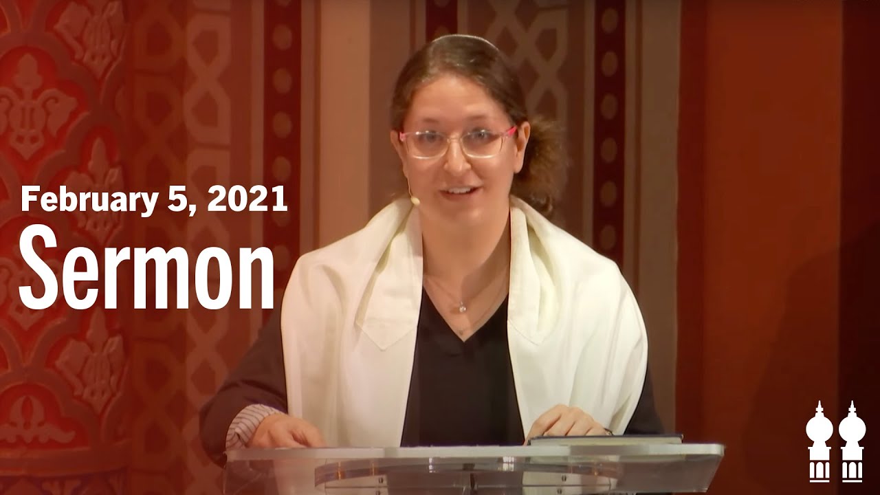Thou Shalt Listen to One Another | Rabbi Sarah Berman, February 6th ...