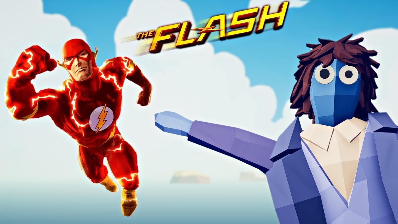 THE FLASH ข้าคือความเร็วเเสง ตัวละคร DC - TABS Totally Accurate Battle ...